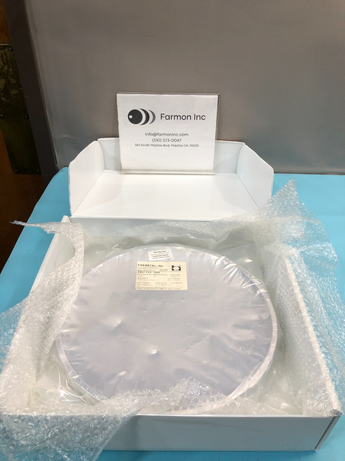 AMAT 0020-24082 Lower Shield 8" Wafer G12, 4074511-0201, 153293 | eBay