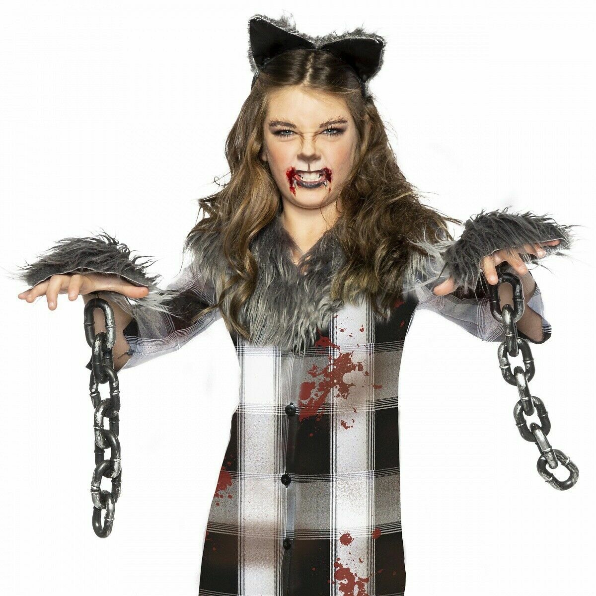 Girl Werewolf Costume Werewolf Halloween Costumes | Fast Shipping