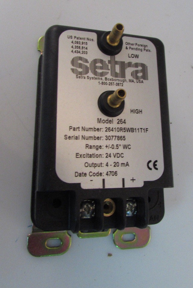 NEW SETRA 264 PRESSURE TRANSDUCER ****new**** | eBay