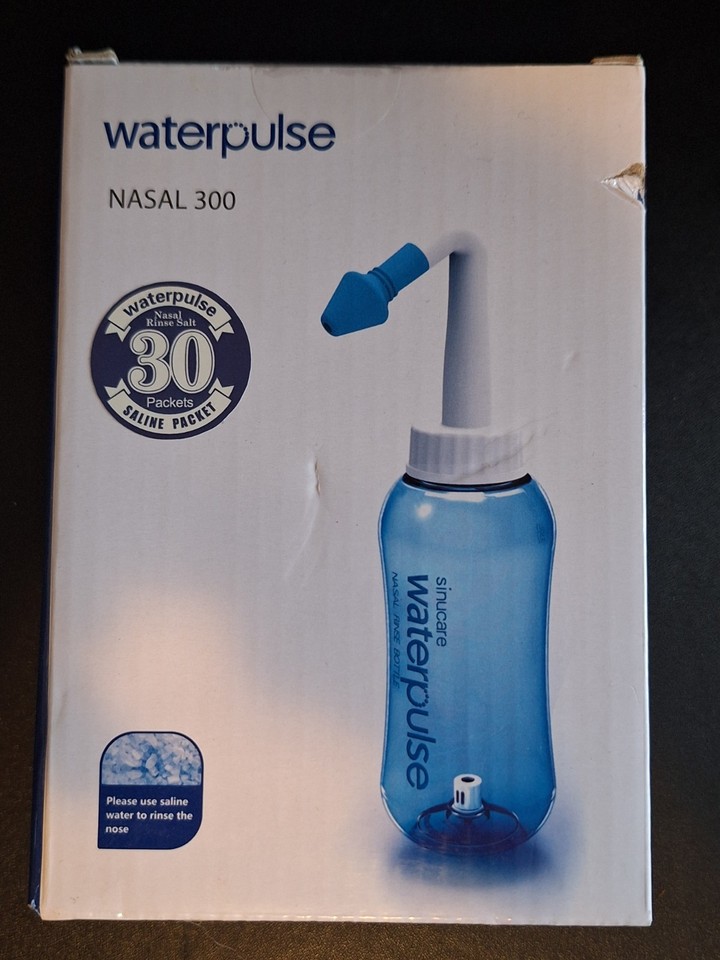 Waterpulse Sinus Rinse Nasal Wash Irrigation Bottle 300ml, Child ...