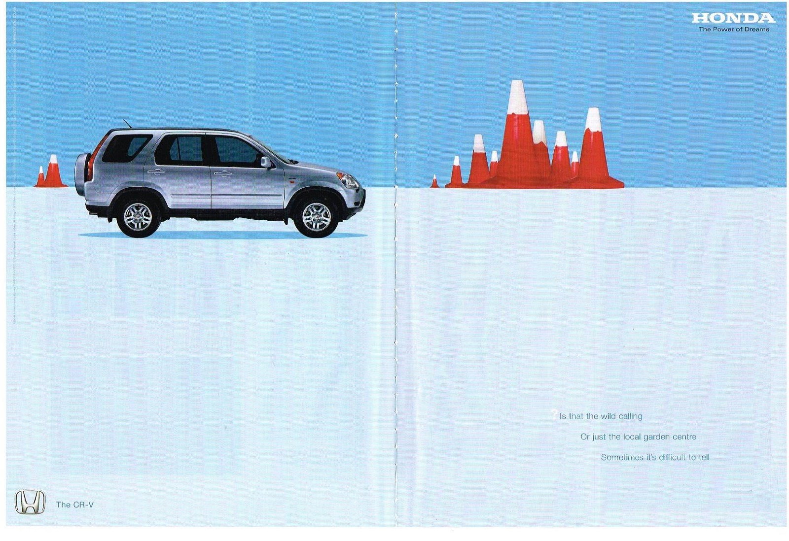 PUBLICITE ADVERTISING 2002 HONDA CR-V (2 pages) | eBay