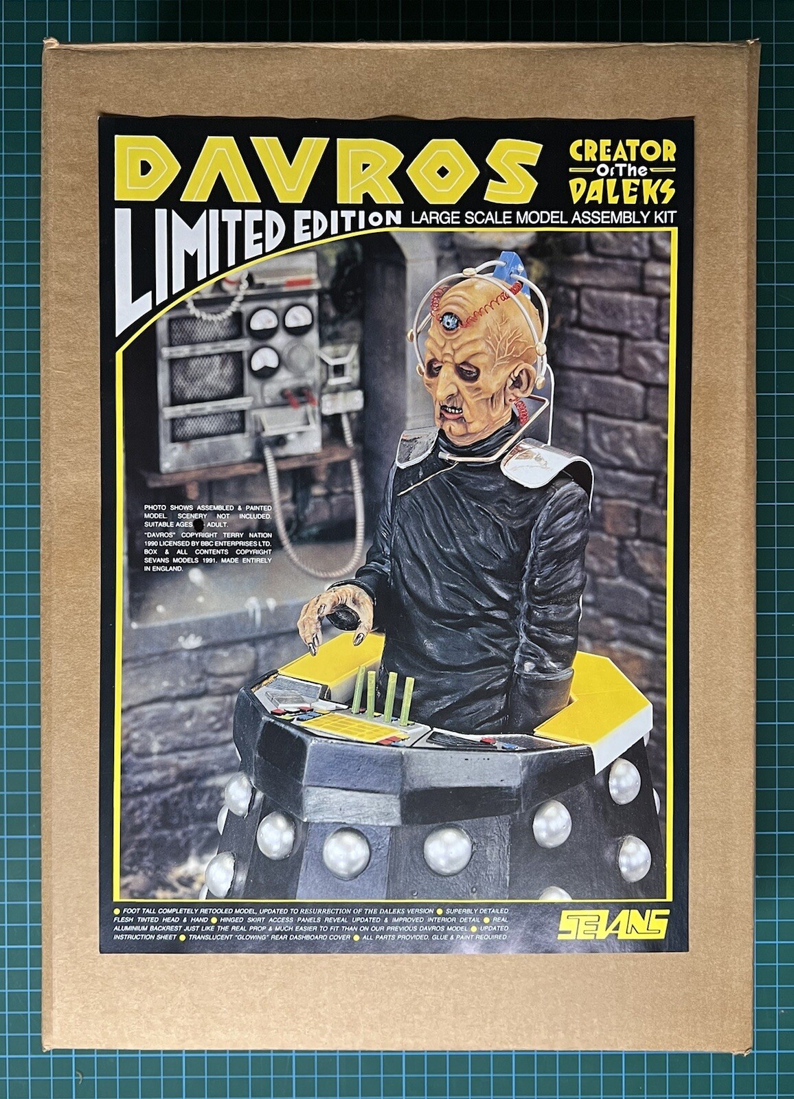 Doctor Who : Davros MKII 1/5 Scale Model Kit by Sevans (Malloy Version ...