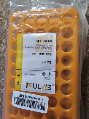 ULAB Scientific Test Tube Rack with Silicon Rubber Gasket, 10-18mm ...