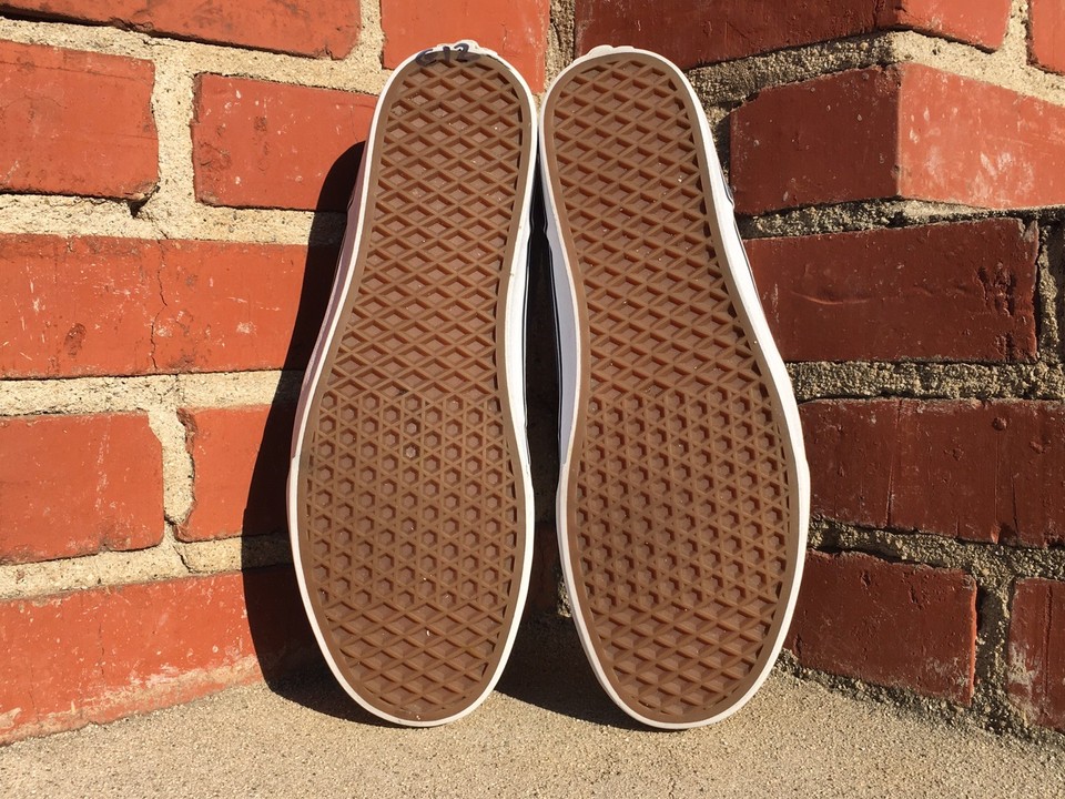 Vans Rare Style 721356 Blue w Rust Brown Lining Skate Shoe Sneaker Men ...