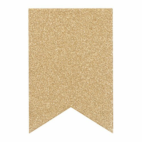 Darice Large Glitter Gold Matboard Party Banner | eBay