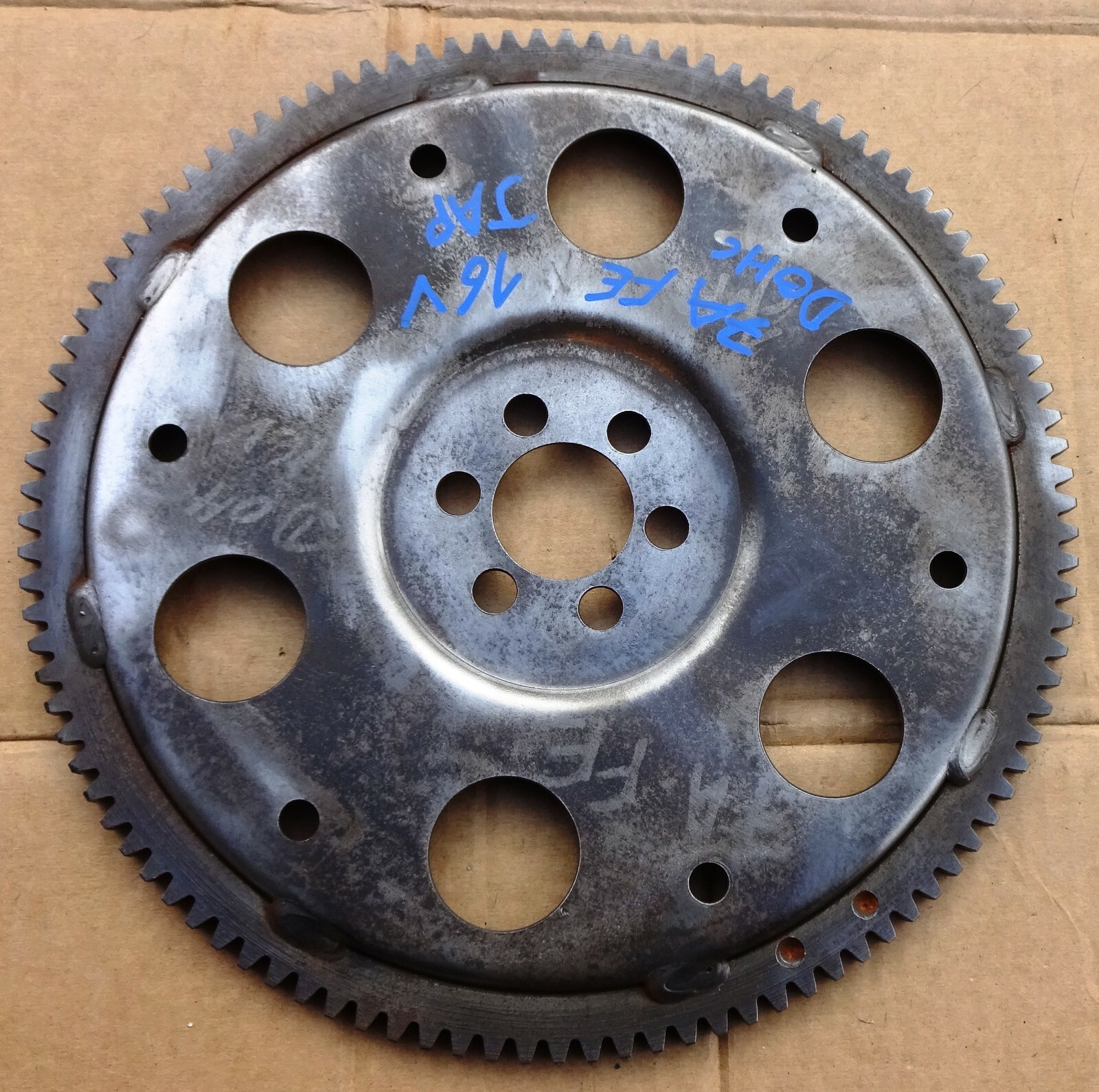 FLYWHEEL A/T TOYOTA ENGINE 7A-FE FWD 1,8cc DOHC 16V EFI MODEL 1992 00 ...