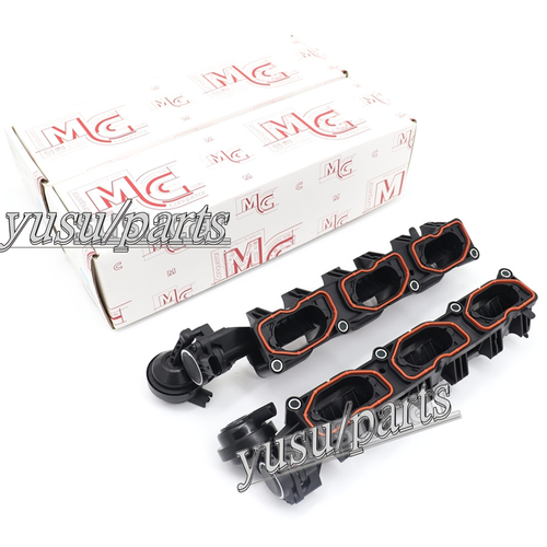L&R Intake Manifold Fit For VW Touareg AUDI S4 S5 Q5 A5 A6 Q7 3.0T ...