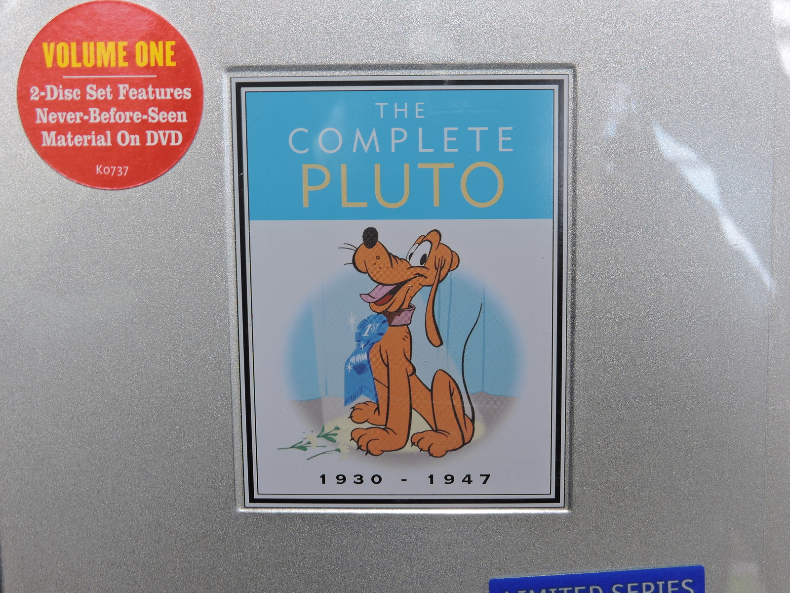 WALT DISNEY TREASURY DVD THE COMPLETE PLUTO VOLUME ONE - COLLECTIBLE ...