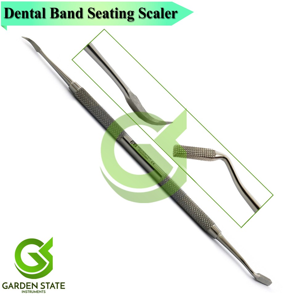 Ortho Band Seater Scaler Slim Dental Sucher Cement Clean-up Orthodontic ...