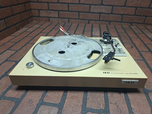 Vintage Akai AP-B20 Auto Return Belt Drive Turntable Please Read | eBay