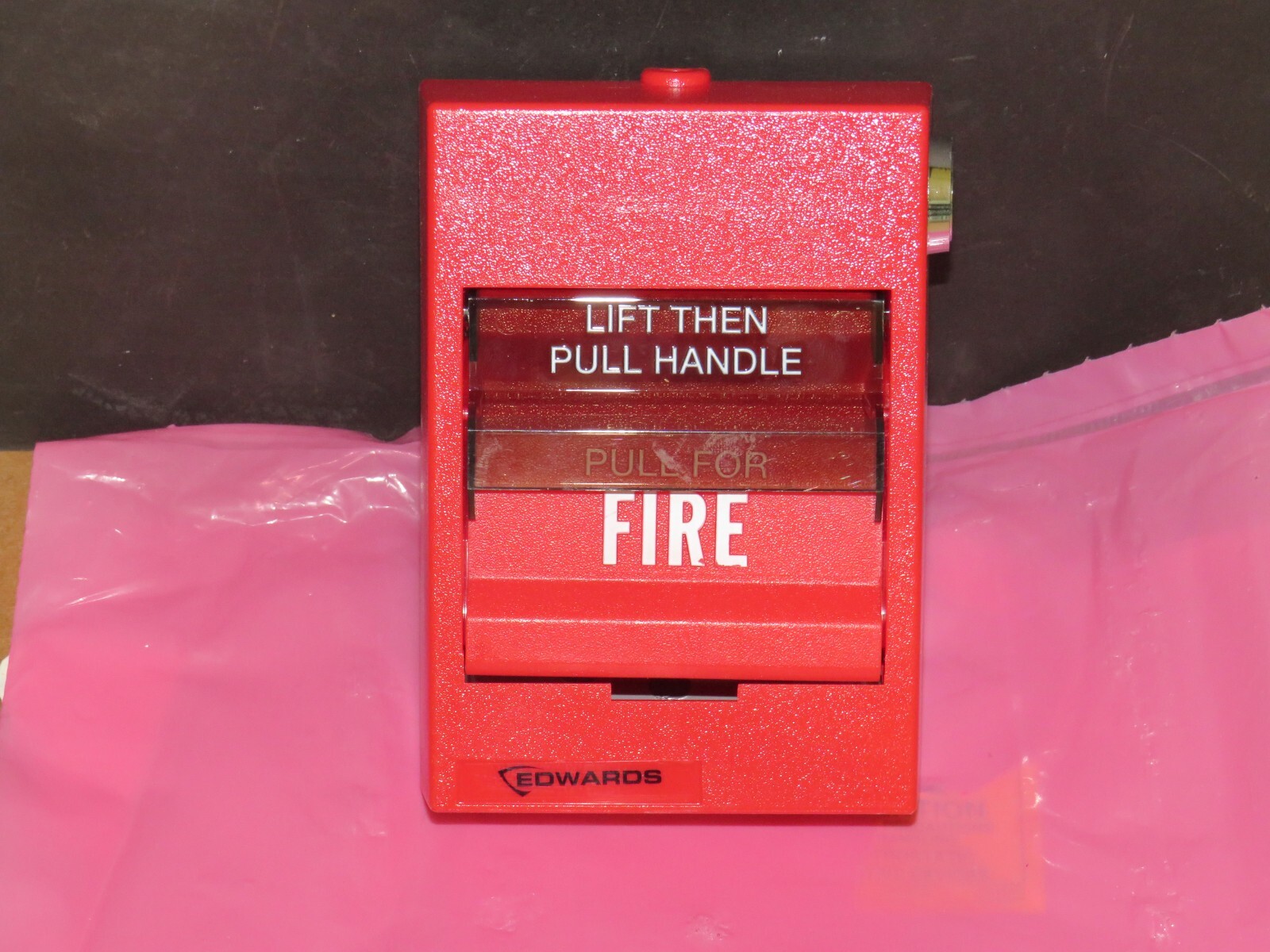 EDWARDS EST SIGA-278 DUAL ACTION FIRE ALARM PULL STATION | eBay