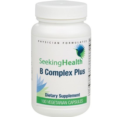 B Complex Plus - 100 Vegetarian Capsules - Seeking Health | eBay UK