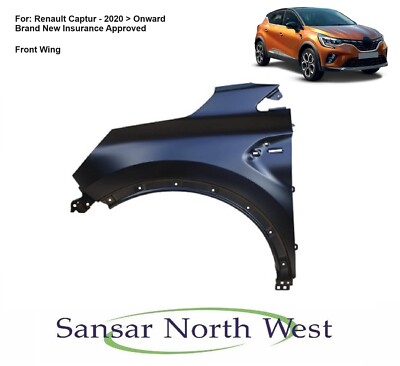 For Renault Captur - Passenger Side Front Wing N/S LEFT - 2020 ...
