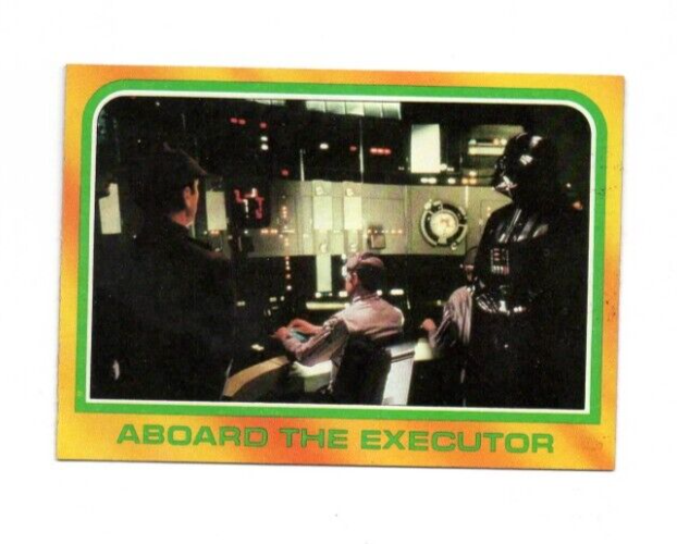 1980 Topps The Empire Strikes Back Series 3 card #317 Aboard The ...