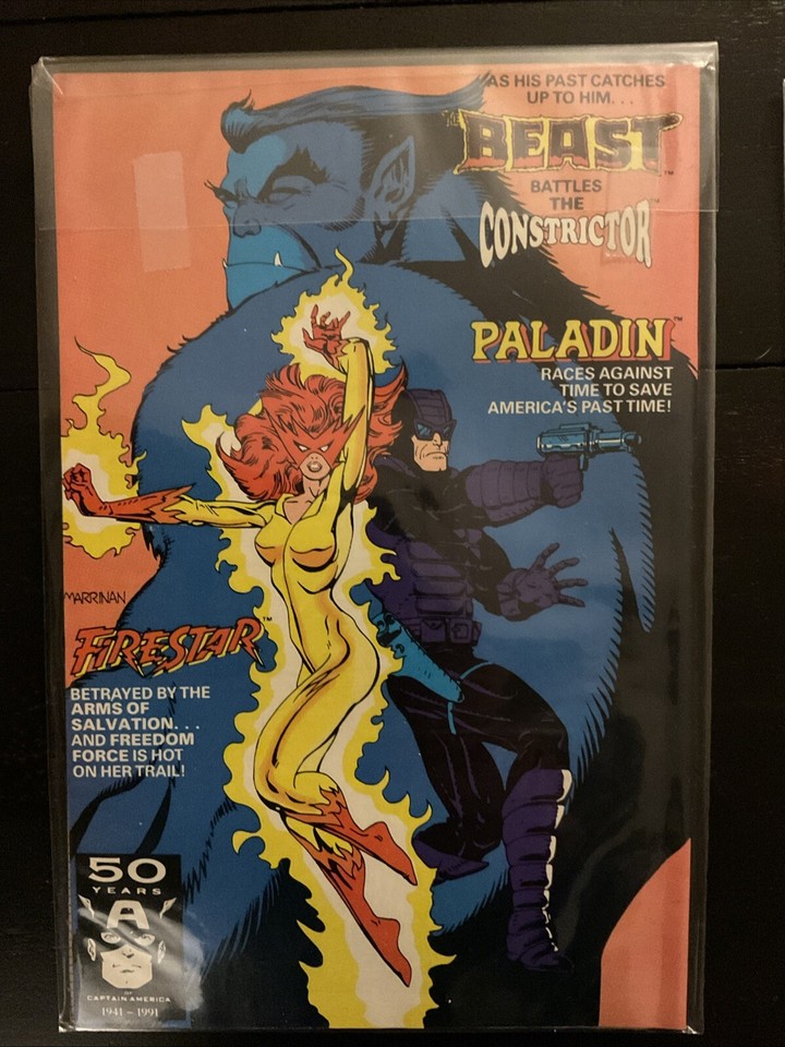 MARVEL COMICS PRESENTS 86-89. WOLVERINE. Firestar. Sam Kieth. Beast ...