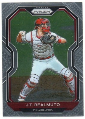 J.T. Realmuto 2021 Panini Prizm #214 Philadelphia Phillies | eBay
