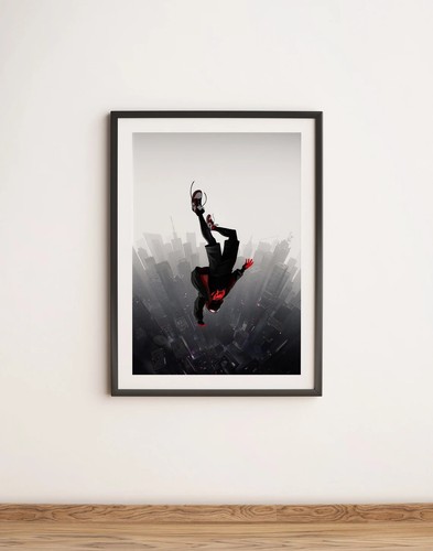 Disney Spider Man Miles Morales Paper Poster 210 GSM (No Frame) | eBay