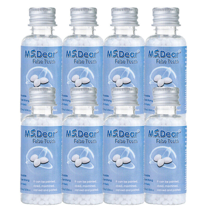 Permanent Strong Teeth Tooth Repair Dental Cement Cavity Filling Kit ...