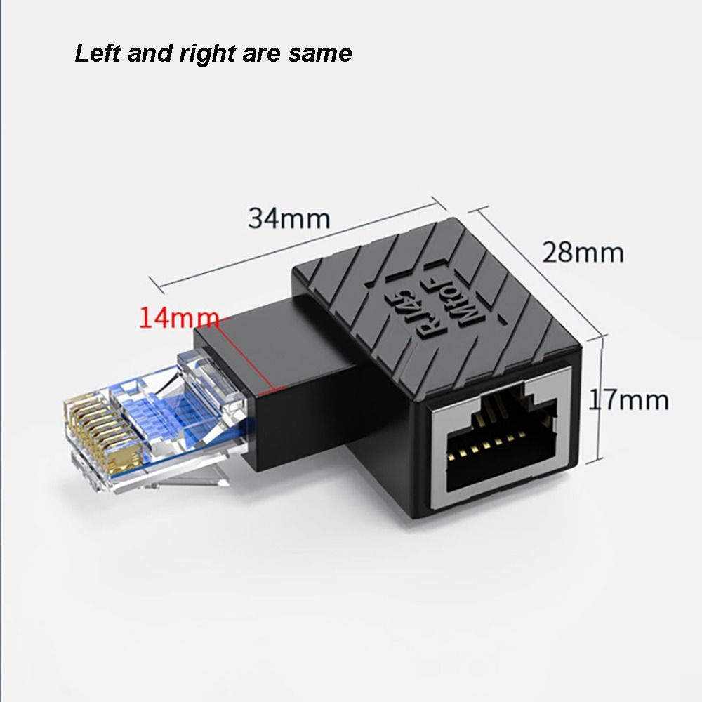 Male To Female Network Cable Connector for Cat5 Cat6 LAN Ethernet ...