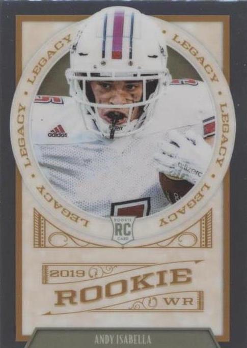 2019 Panini Legacy - Rookies Andy Isabella #192 Premium Edition (RC ...