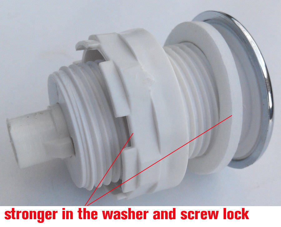 On Off PUSH BUTTON Switch Jetted Whirlpool Jet Bath Tub Spa Push Button ...