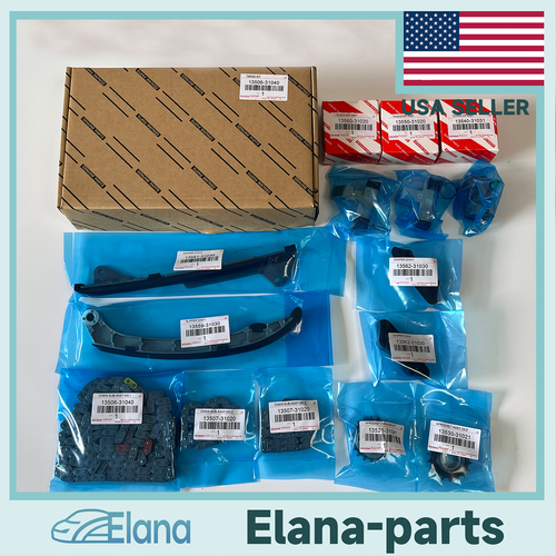 NEW Timing Chain Kit for 10-24 Toyota 4Runner FJ Cruiser Tundra 1GR-FE ...