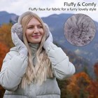 Women Men Fluffy Ear Muffs Winter Earmuffs Soft Plush Ear Warmer Cover ...