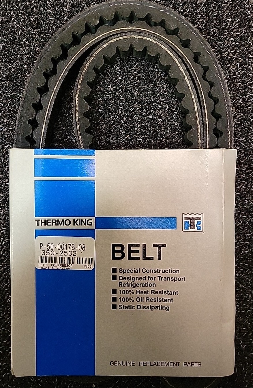 350-2502 Thermo King Cogged V-Belt - Compressor Belt P-50-00178-08 NEW ...