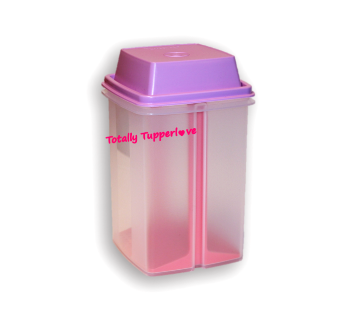 Tupperware Pick-A-Deli 8 Cup Square Pickle Container Strainer Lilac ...