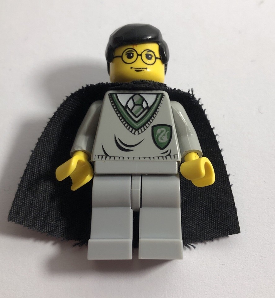 Lego Minifigure, hp026, Gregory Goyle, Slytherin Sweater, Harry ...