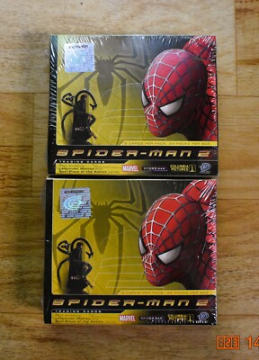 TWO (2) 2004 Spider-Man 2 Movie sealed boxes Marvel Upper Deck | eBay