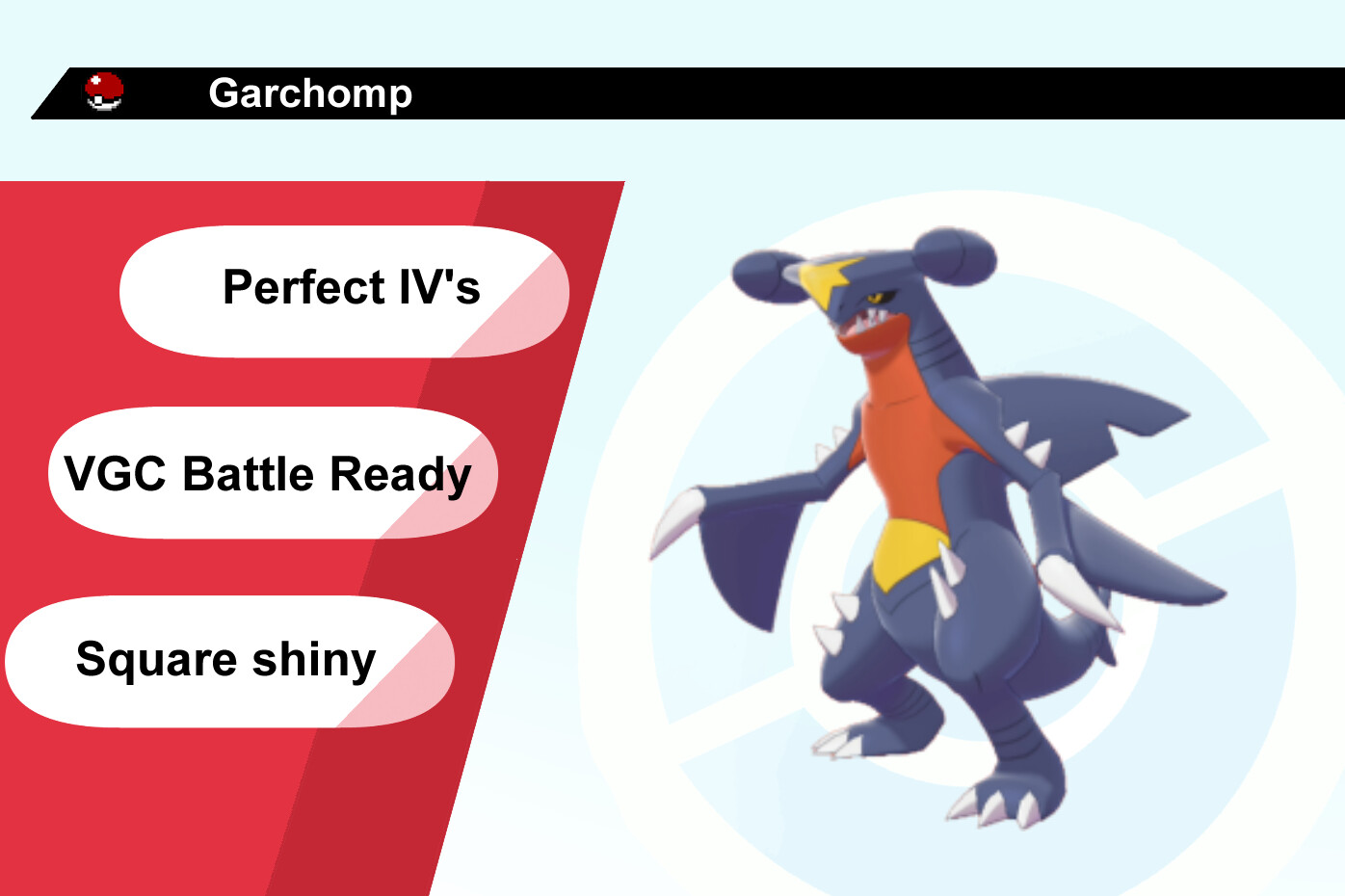 Shiny Garchomp Difference