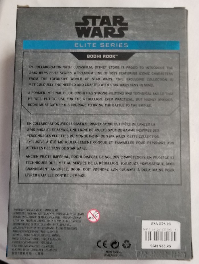 STAR WARS DISNEY BODHI ROOK ELITE SERIES DIE CAST FIGURE. NIP. (7C) | eBay