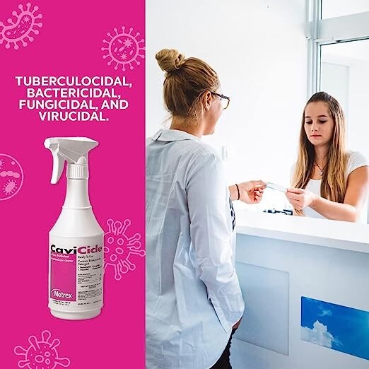 Cavicide Disinfectant Metrex 13-1024 24 oz. Spray Bottle | eBay