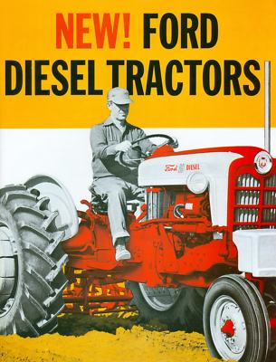 1957 58 59 60 61 62 FORD TRACTOR 801 901 SALES BROCHURE | eBay