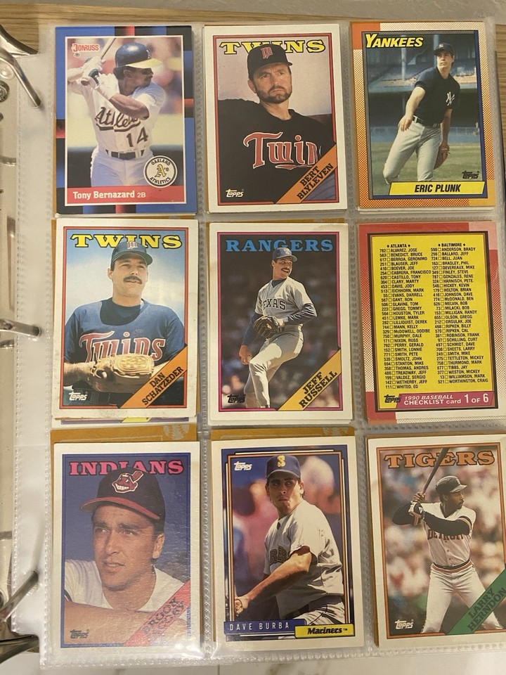 1,440 Vintage Baseball Cards 80s–90s Lot Topps/Donruss/Fleer – Stars ...