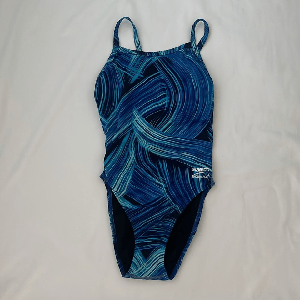 SPEEDO Turbo Stroke Flyback size 0/ 26 Competition Swimsuit Endurance ...