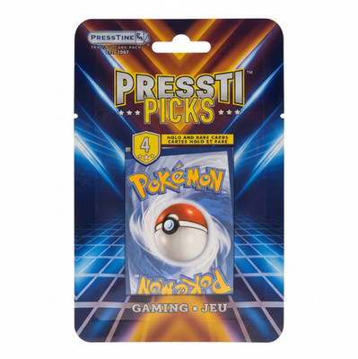 Pressti Picks Pokémon 4 Holo & Rare Gaming Trading Cards Pack CS-06041 ...