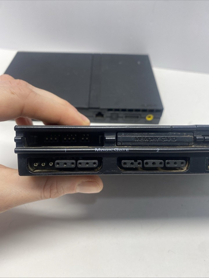 Sony PlayStation 2 PS2 SCPH-77001 Slim Console Only For Parts or Repair ...