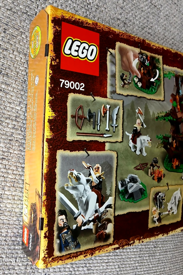 2012, SEALED LEGO Attack of the Wargs 79002 The Hobbit & 79001 Mirkwood ...