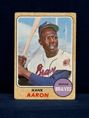 1968 Topps - Hank Aaron #110 VG - VGE condition (HOF), great color | eBay