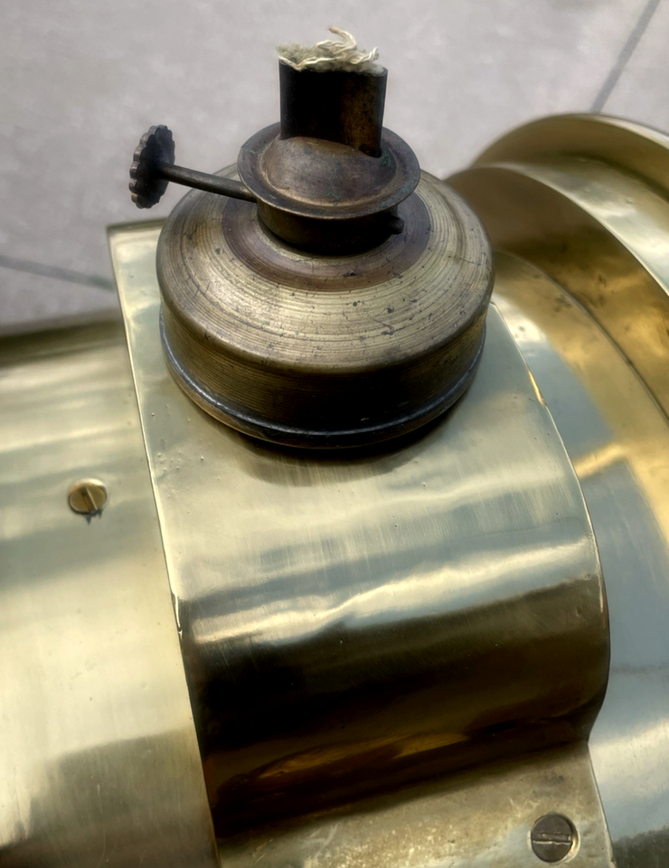 ANTIQUE J.W. RAY & CO. NAUTICAL SHIP ENGINE ROOM BRASS TELEGRAPH - 44 ...