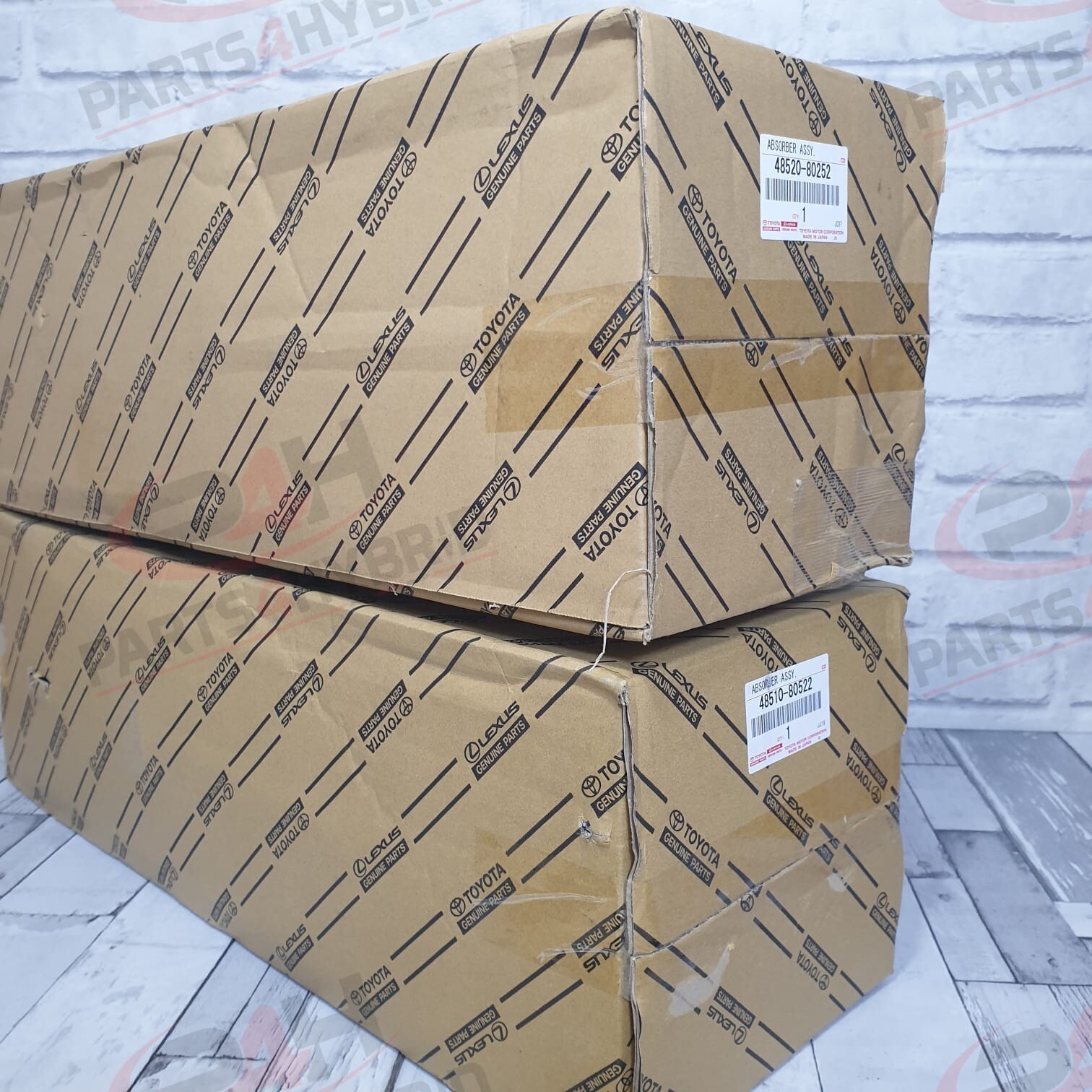 Genuine Toyota Noah Front Shock Absorbers Set Oem Part 48520-80252 ...