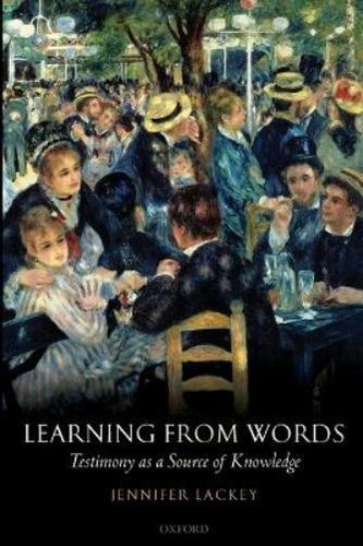 Jennifer Lackey Learning from Words (Paperback) (US IMPORT ...