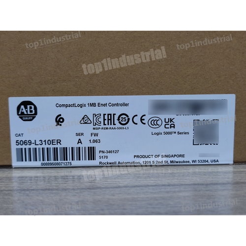 New AB 5069-L310ER Allen Bradley /A CompactLogix 1MB Controller 2022 ...