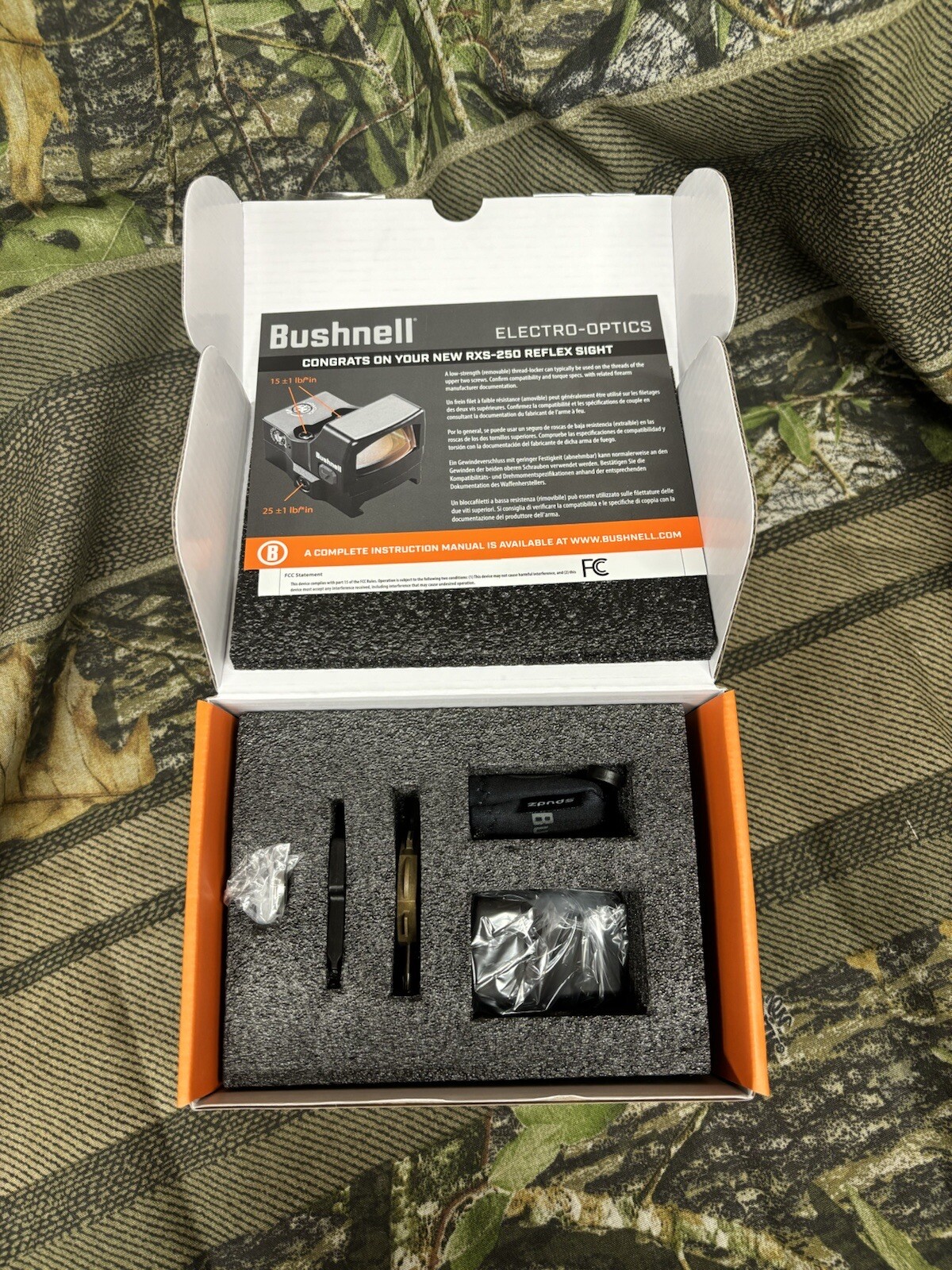 Bushnell RXS250 Red Dot Sight - Black for sale online | eBay
