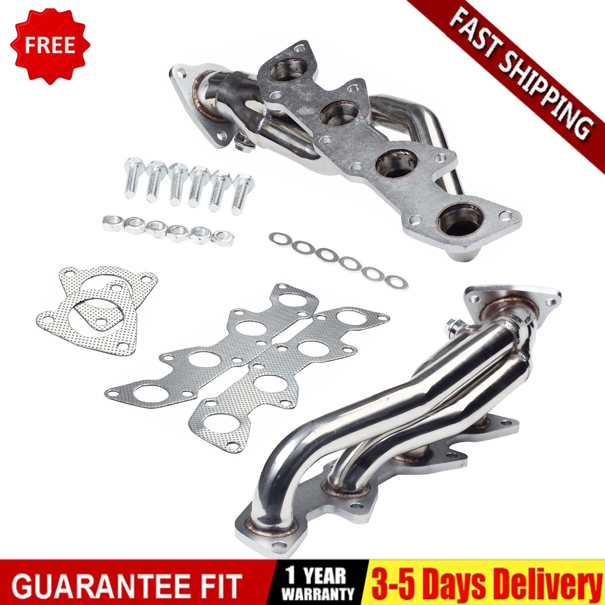 Stainless Steel Exhaust Header Kits Ford Pickup Truck Exhaust Header