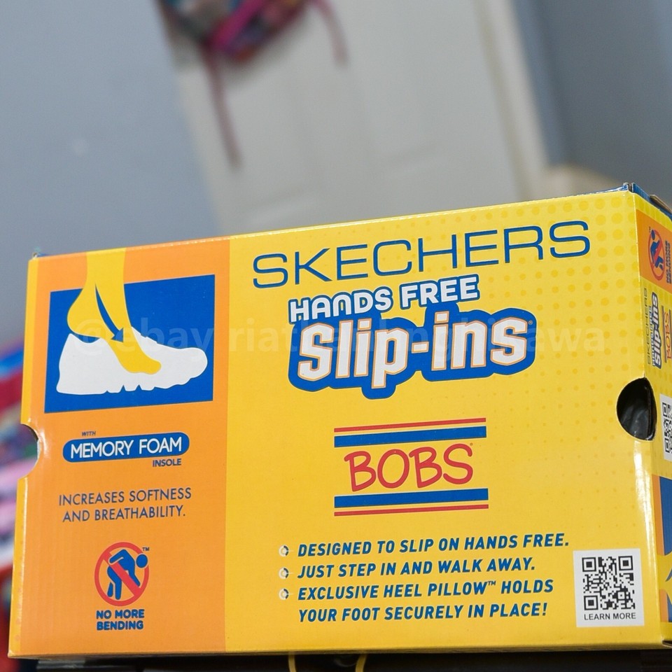 SKECHERS WOMEN`S BOBS SKIP CUTE – B CUTE SWEET HANDS FREE SLIP-INS ...