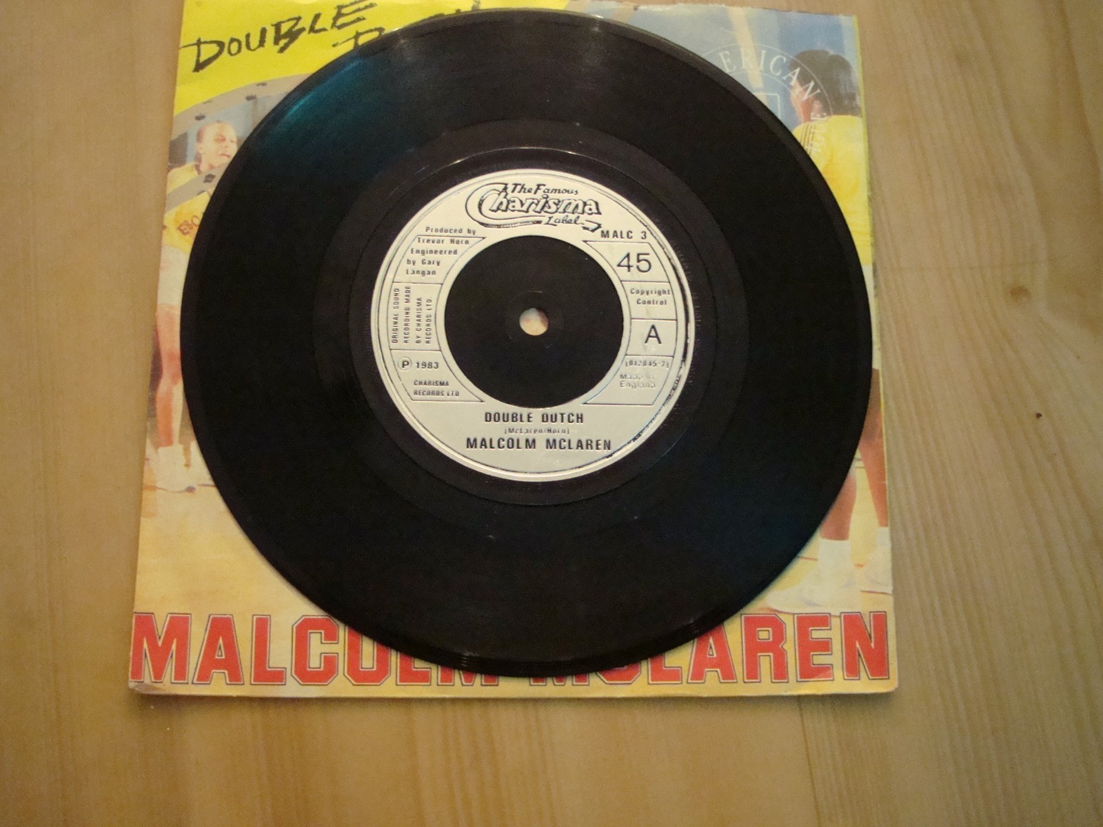 MALCOLM MCLAREN - DOUBLE DUTCH (CHARISMA 7") | eBay