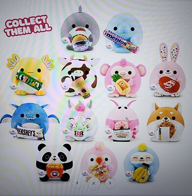 NEW Mini Brands Snackles 5” Mystery Plush Series 1 & 2 and 2A~ YOU PICK ...
